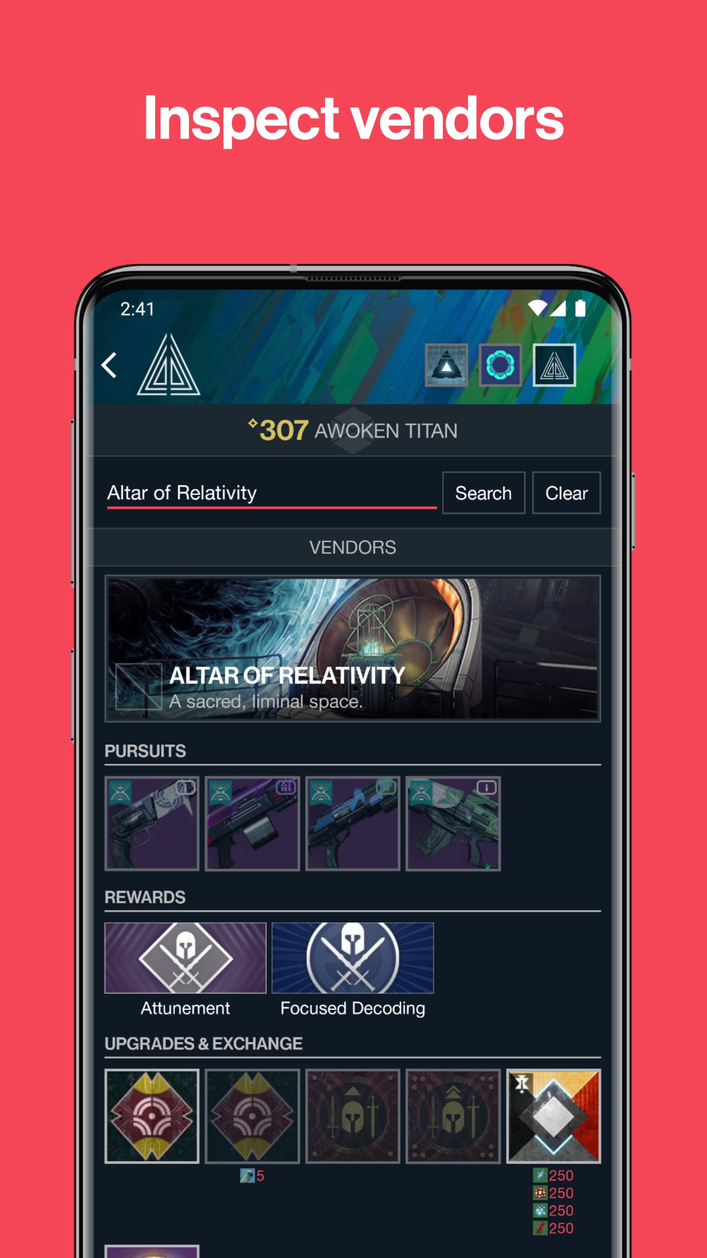 2024 – The Vault: Destiny Item Manager for Destiny 2